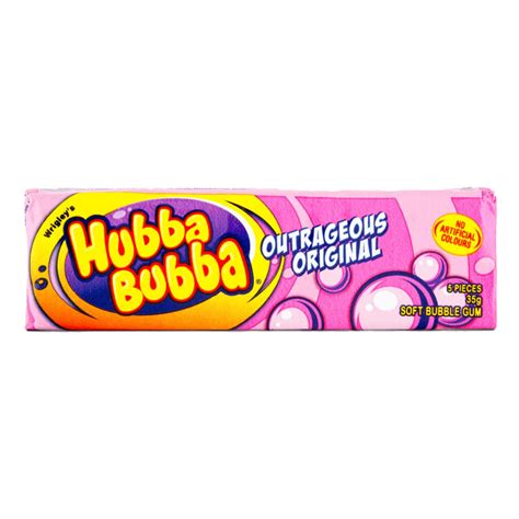 Hubba Bubba Outrageous Original Pallet 35g — Joys Delights Lolly Shop Online