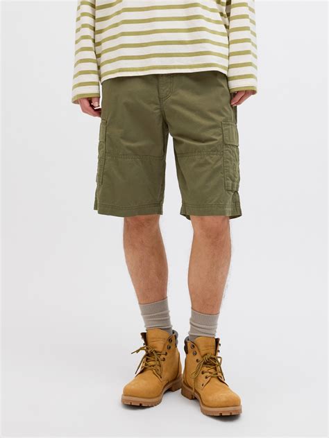 Bermuda Cargo Regular Fit Verde Scuro Jack And Jones®