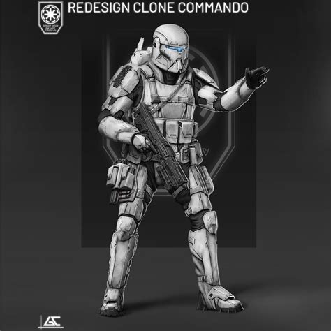 Artstation Star Wars Clone Commando Redesign Concept