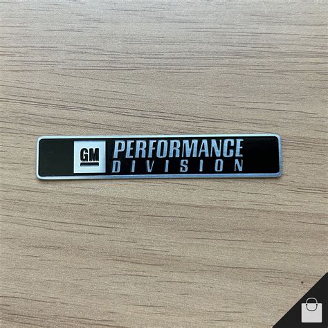 Gm Performance Division Badge Camaro
