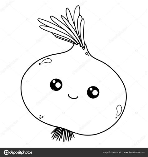 Dibujos Para Colorear De Cebolla