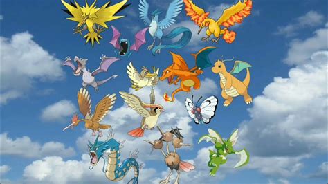 All Flying Type Pokemon Platinum At Hunter Porteus Blog