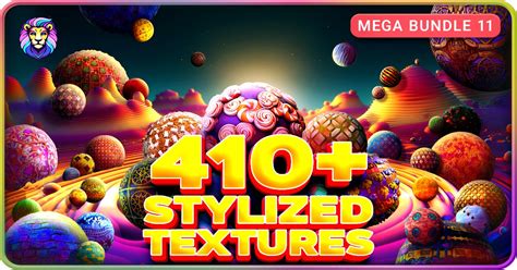 410 Stylized Textures Mega Texture Collection 11 2d Textures