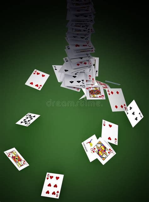 Playing Cards Table Stock Illustrations 9406 Playing Cards Table