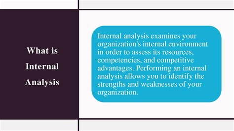 Solution Internal Analysis Studypool