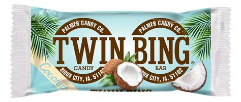 Twin Bing Candy Bars Palmer Candy