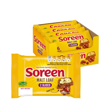 Soreen Original Malt Loaf Snack Packs Discount Dragon
