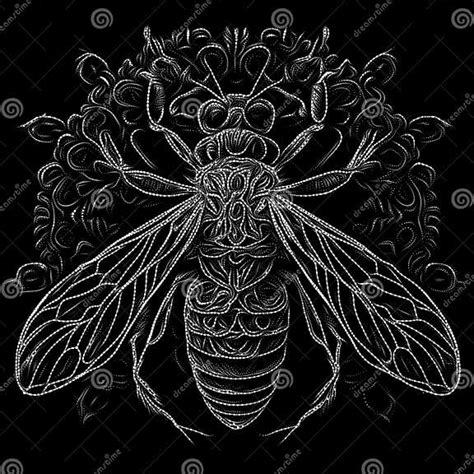 Synergies Of Stippling Stock Illustration Illustration Of Traditional