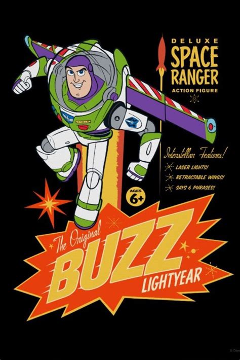 Toy Story 4 Buzz Lightyear Action Figure Ad Poster Zazzle Toy