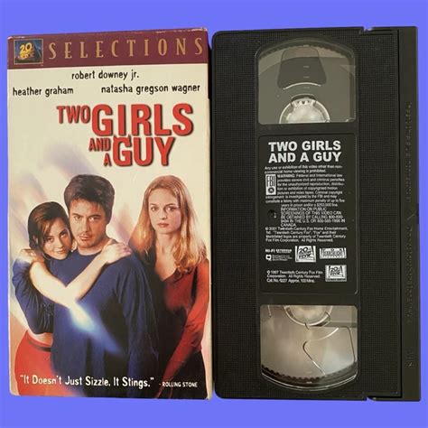 Two Girls And A Guy Vhs Robert Downey Jr Heather Graham Free Shipping £6 35 Picclick Uk