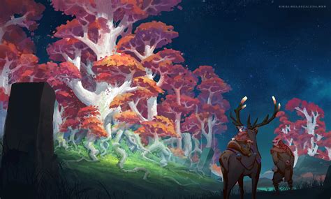 The Holy Tree By Lei Min Scrolller