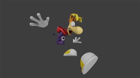 Rayman 3d Model Atelier Yuwaciaojp