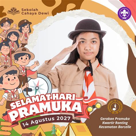 Gratis Desain Contoh Pramuka Canva