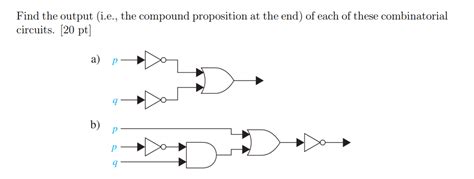 Solved A Logic Circuit Or Digital Circuit Receives Inpu
