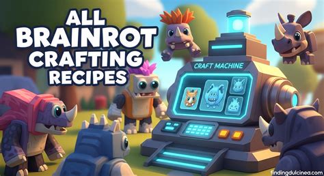 All Brainrot Crafting Recipes List March 2026 Update