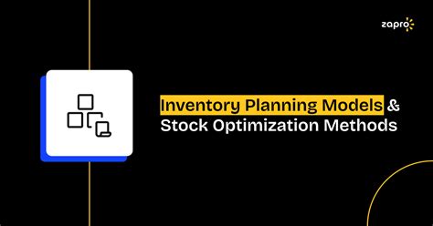 Inventory Planning And Forecasting Your Guide To Stock Optimization