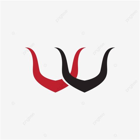 Devil Horn Vector Icon Illustration Devil Background Vector