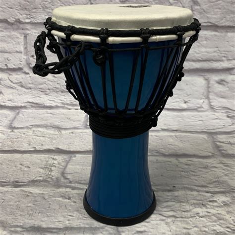 Toca Tfcdj 7 Freestyle Colorsound 7 Rope Tuned Djembe Metallic Blue