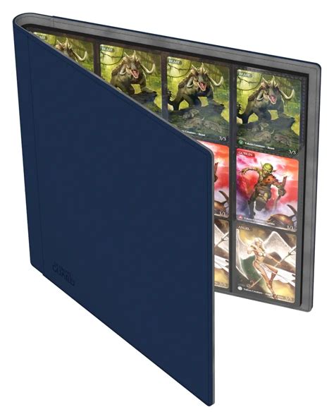 Portfolio 480 24 Pocket Xenoskin Blue Binders And Albums Ultimate Guard