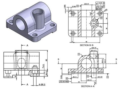 3d Cad Drawings Practice Examples 21 Cadirfan