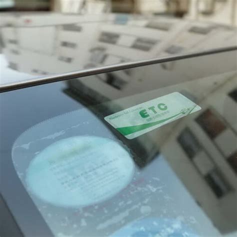 Custom Rfid Uhf Windshield Tag