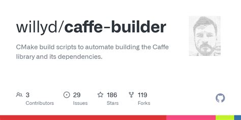 Github Willydcaffe Builder Cmake Build Scripts To Automate Building The Caffe Library And