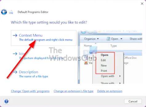 Default Programs Editor For Windows Pc