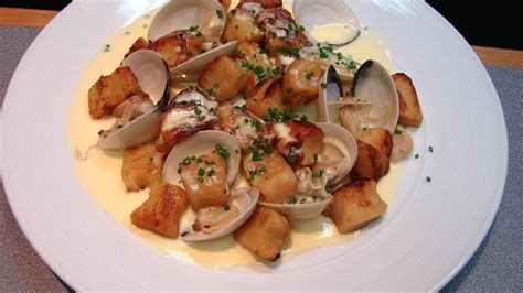 Potato Gnocchi With Clams And Chives Abc Everyday