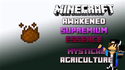 Awakened Supremium Essence 🍎🪴🍋 Minecraft Mystical Agriculture Tutorial