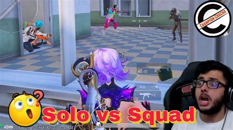 Solo Vs Squad Me Clutch Revenge Rhyming Championchacha Bgmi Funny Commentary Gameplay Youtube