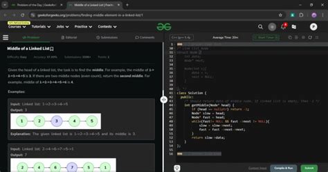 Geekstreak2024 Coding Datastructures Geeksforgeeks Deutschebank Programming Linkedlist