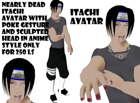 Second Life Marketplace Itachi Avatar 75 Off