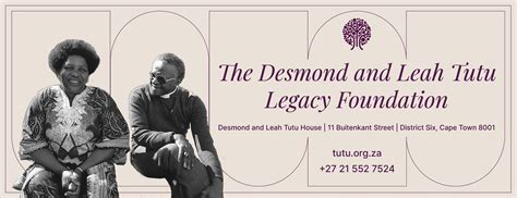 The Desmond And Leah Tutu Legacy Foundation