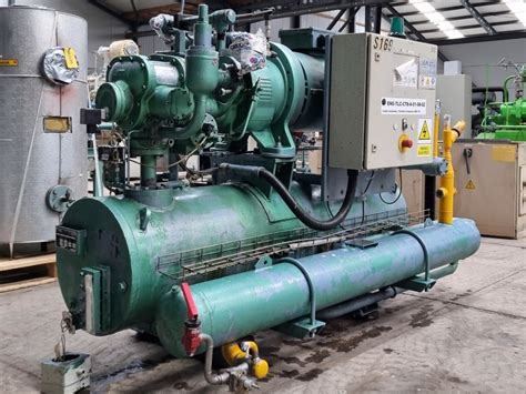 Used Grasso D 1 Screw Compressor Nh3 Hos Bv