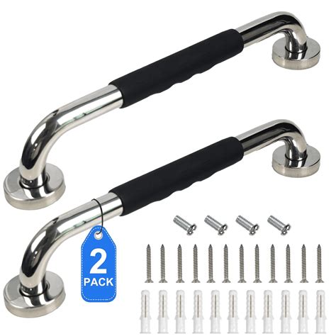 Gytf 2 Pack Grab Bars For Bathroom16 Inch Anti Slip Bathroom Handicap