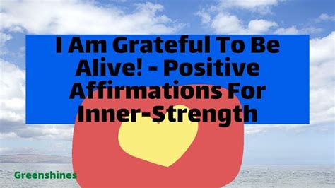 Positive Affirmations For Inner Strength Positive Affirmations Inner