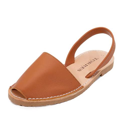 Abarca Color Miel Menorquinas Torres