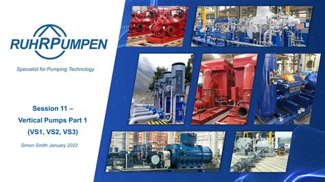 Presentation Ppt Session 11 Vertical Pumps Part 1 Vs1 2 3 Pdf