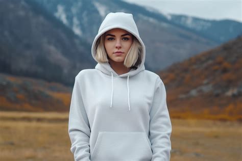 Girl Wearing White Hoodie At Alfred Wilford Blog