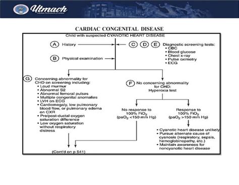 Cardiac Congenital Disease Algorithm Docx