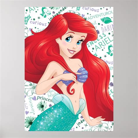 Adventurous Ariel Poster Zazzle