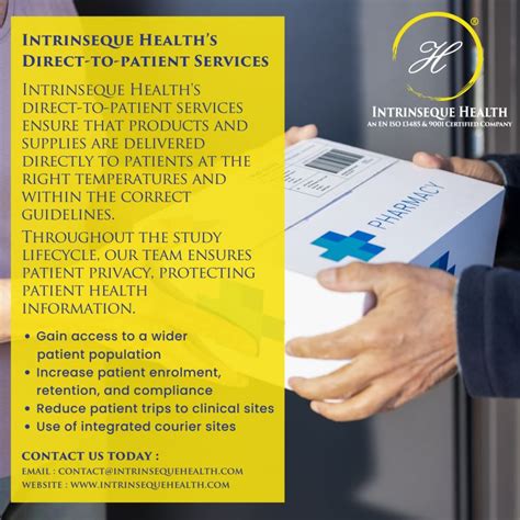 Intrinseque Healths Direct To Patient Services Intrinseque Health