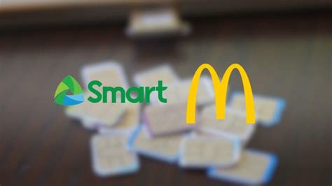 Smart Sim Card Registration Offered At Select Mcdonald S Stores
