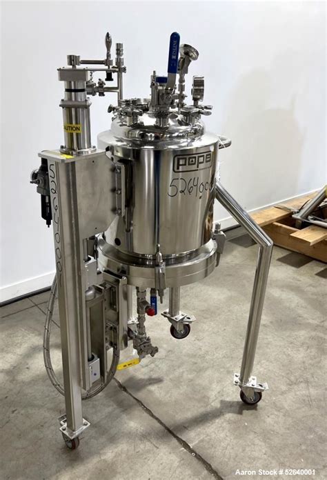 Used Pope Scientific Nutsche Filter Model 4mx900cake 316l Stainless