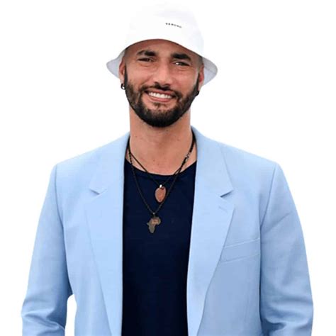 Bilall Fallah Blue Suit Buddy Torso Up Cutout Celebrity Cutouts