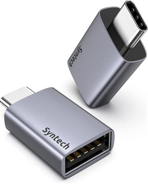 Syntech Usb C To Usb Adapter 2 Pack Fit Side By Side Type C