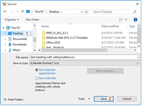How To Create A Meeting With Voting Buttons In Outlook
