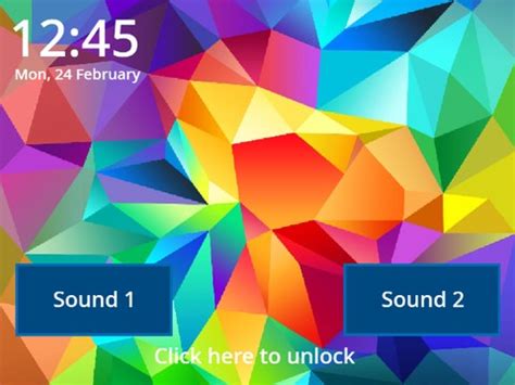 Samsung Galaxy S5 Lockscreen Test