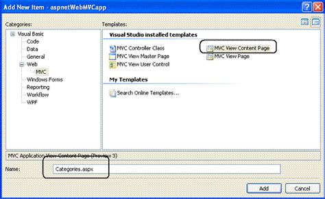 Usando ASP NET MVC Framework
