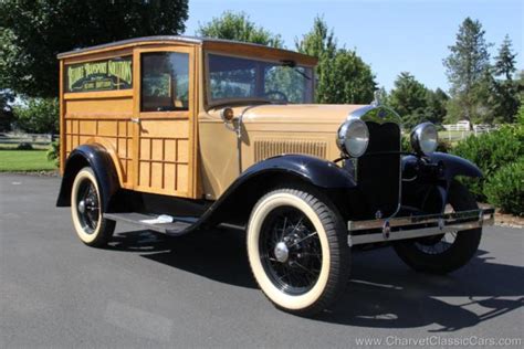 1930 Ford Model A Woodie Special Delivery Restored Gorgeous For Sale